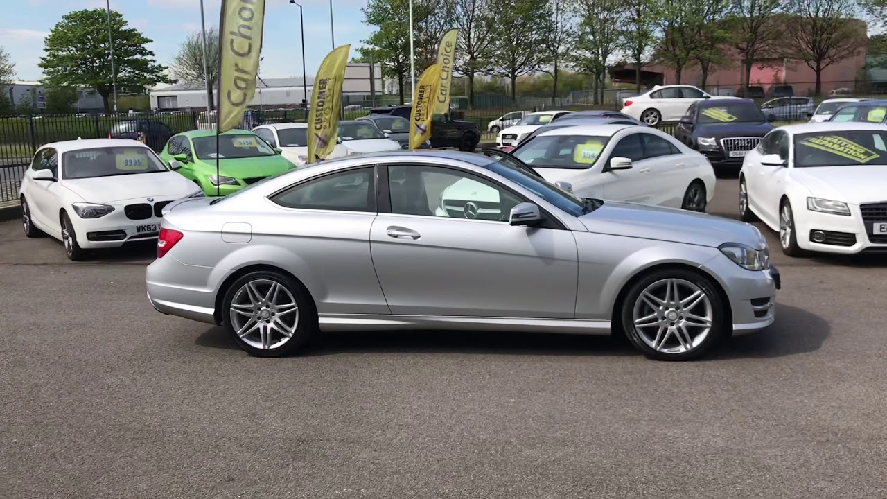 silver Mercedes-Benz C Class 2.1 C220 CDI BlueEFFICIENCY AMG Sport Plus ...