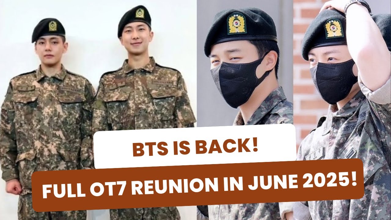 BTS Is Finally Back! OT7 Reunion, Military Discharge, BTS Festa 2025 & Fan Art Festival - YouTube