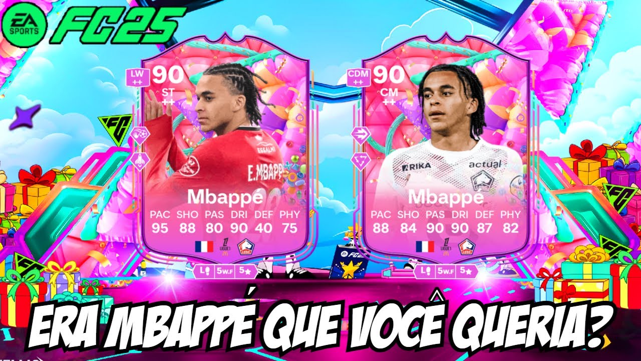 ERA O MBAPPÉ QUE VOCÊ QUERIA? ENTÃO TOMA! EA SPORTS FC 25 ULTIMATE TEAM ...