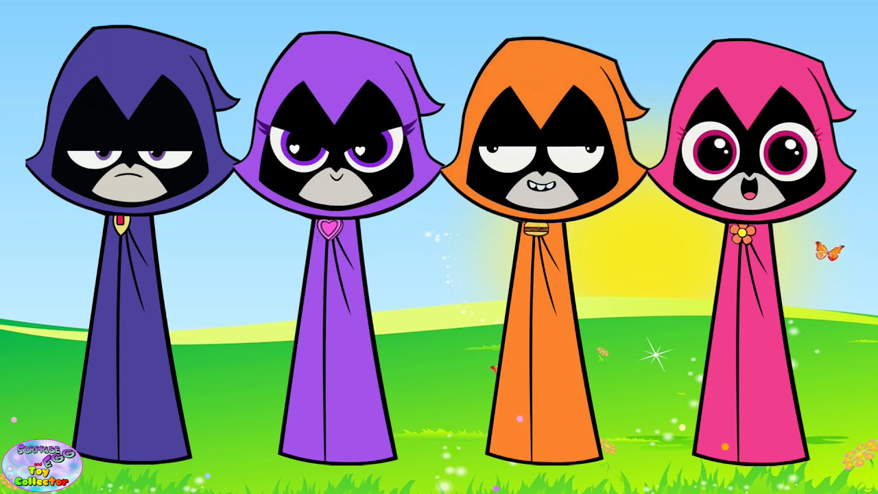Teen Titans Go! Raven character Switch Up - SETC - YouTube