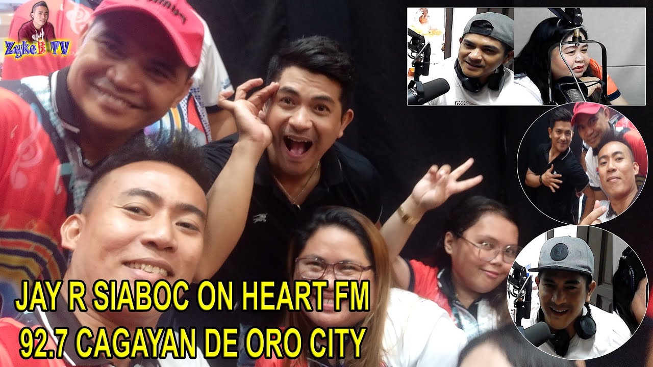 JAY R SIABOC ON HEART FM DURING MALL TOUR - YouTube