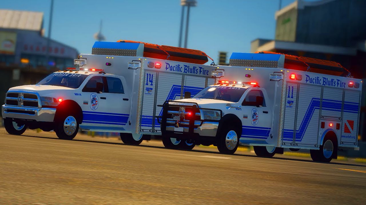 Squad & Water Rescue Trucks and Trailer | Showcase | Models Made By ...