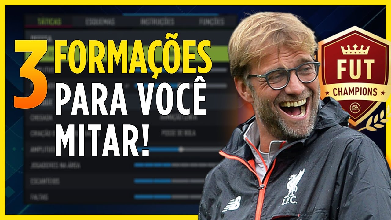 FIFA 22 - FORMAÇÕES INCRIVÉIS PRA VOCÊ MITAR NO FIFA! COM TÁTICA ...