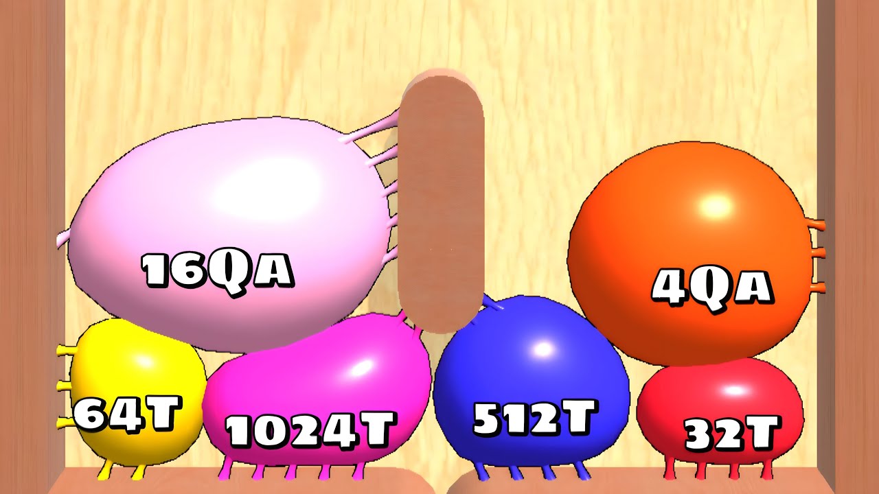 Blob Merge 3D - Quadrillion Math Satisfying ASMR Gameplay ( Cube Arena ...