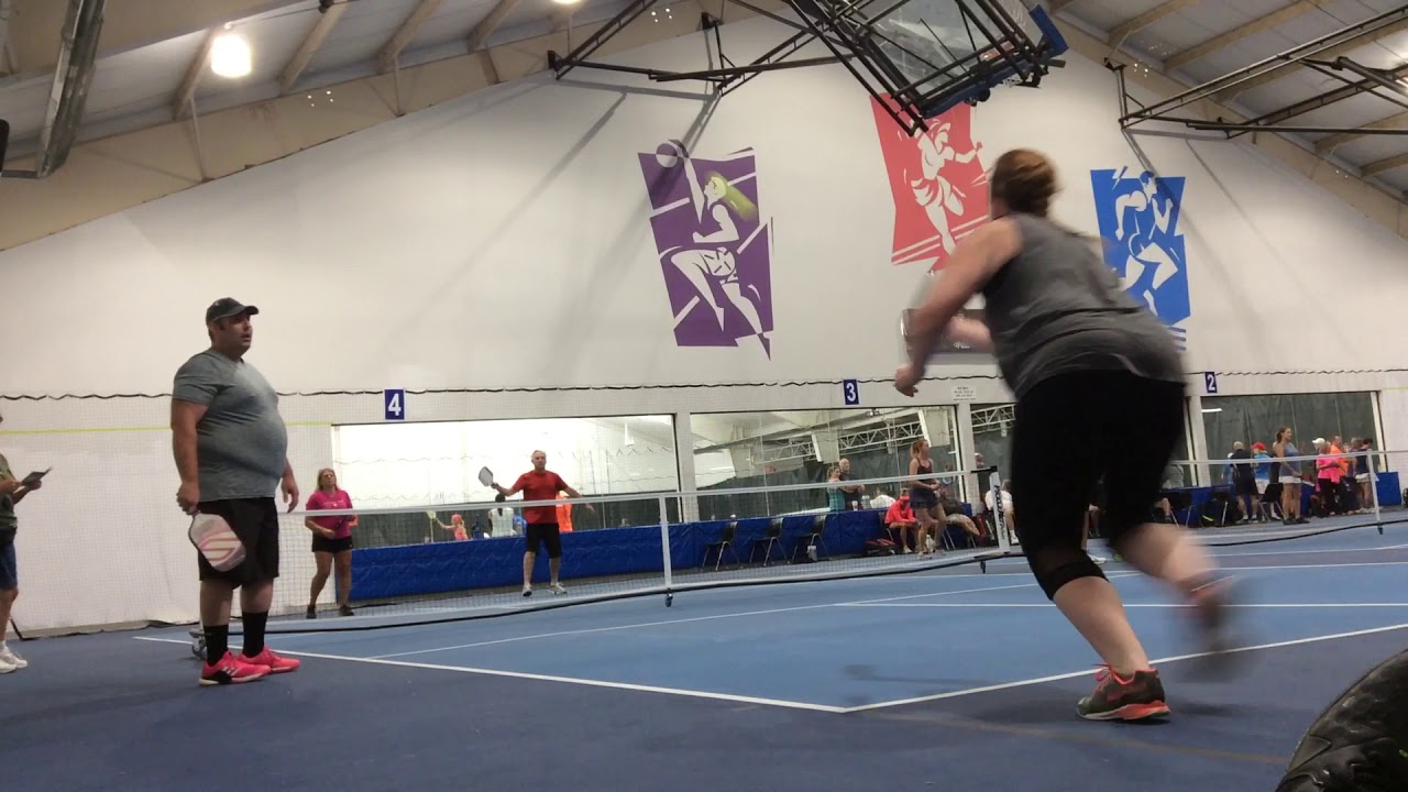 Erin Fiene-Bradford Joe Rokicsak vs. Mindy Yoder Mark Weaver - YouTube