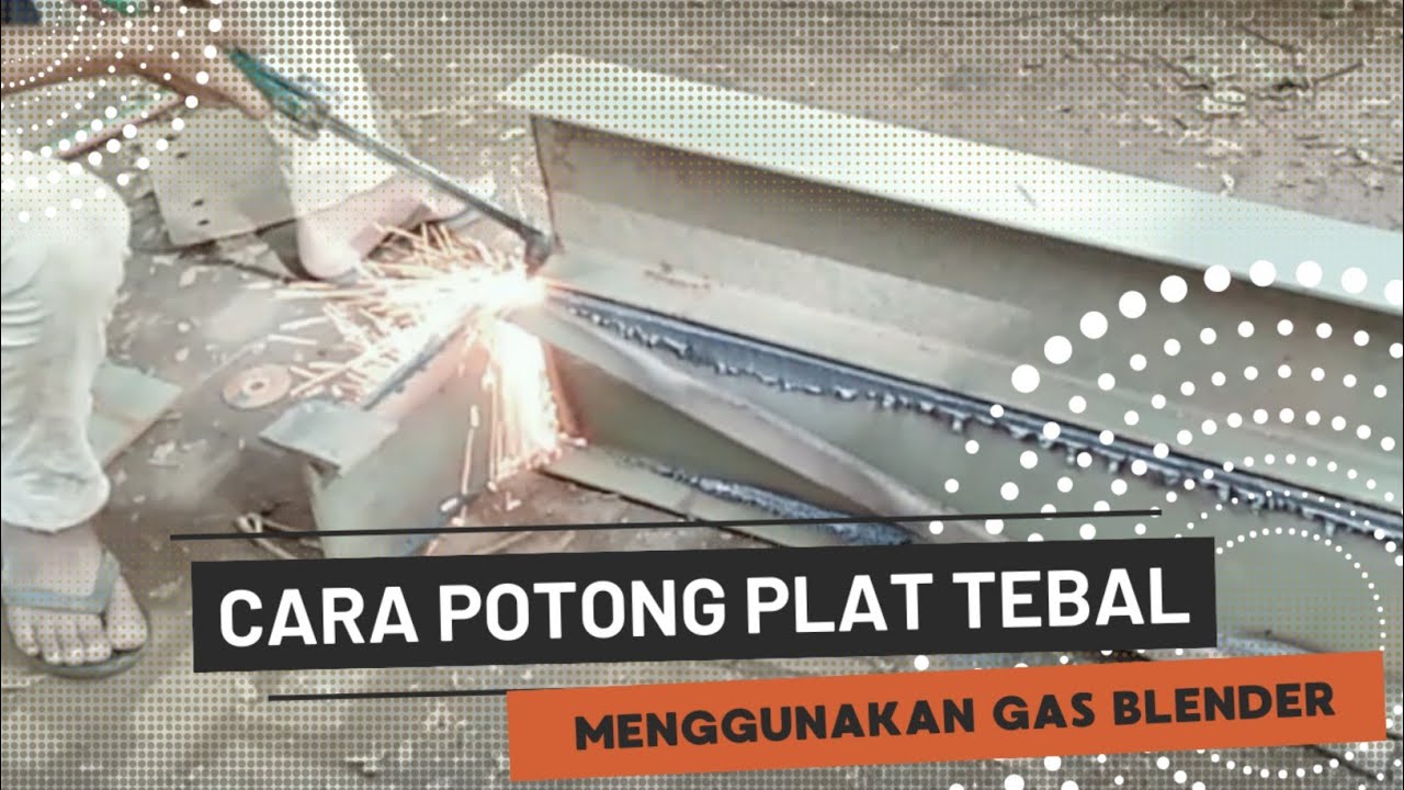 Cara Memotong Besi WF Pakai Blender || Untuk Pemula - YouTube
