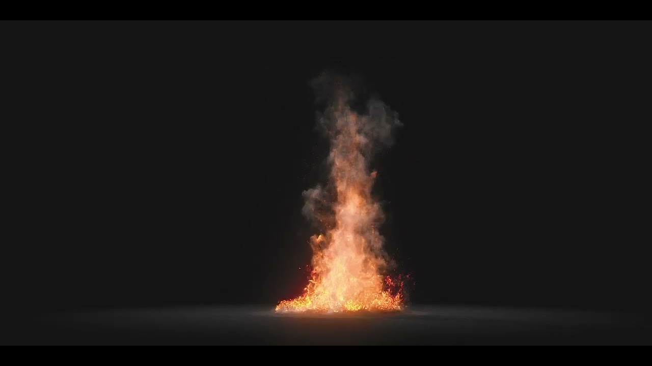 3D Fire Animation for Blender, Unreal Engine 5 - YouTube