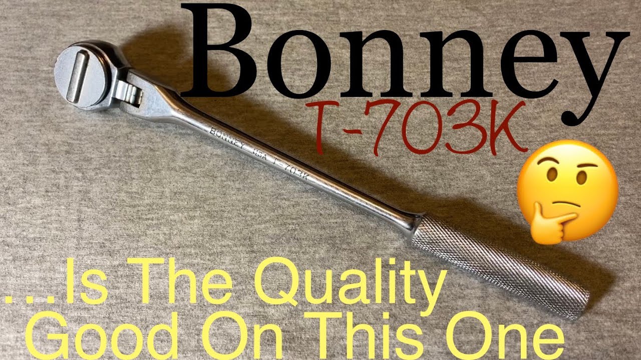 Bonney T-703K Flex Ratchet TOTAL TEARDOWN Vintage, 3/8” Drive - YouTube