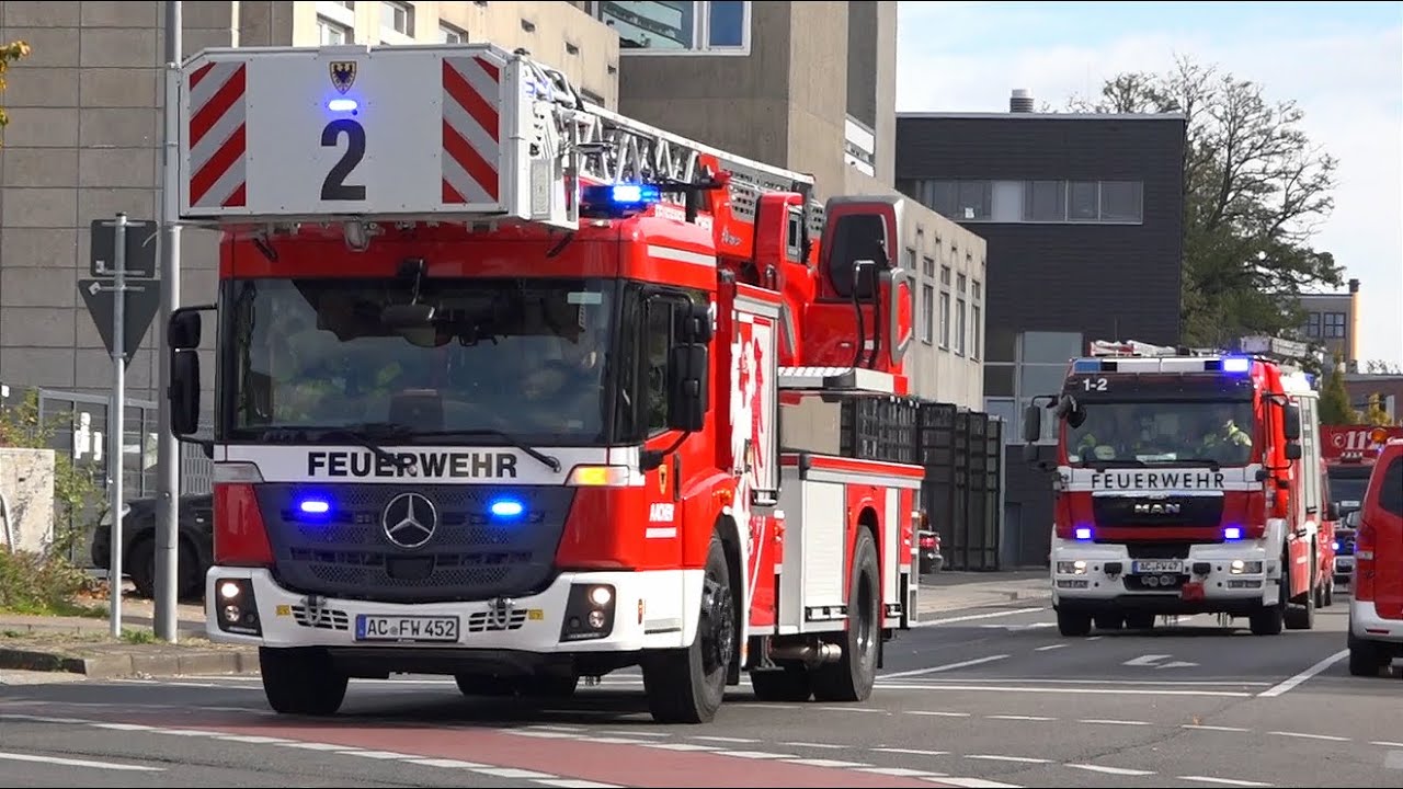 [Erster Einsatz!] - Neue Econic-DLK + MTF im Löschzug der ...