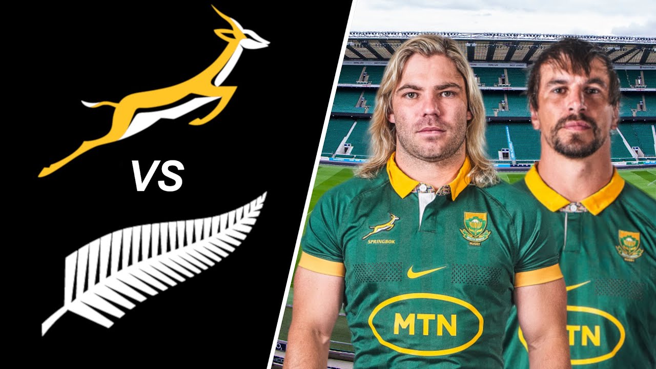 SPRINGBOKS Lineup Prediction vs ALL BLACKS (Summer Nations Series 2023 ...