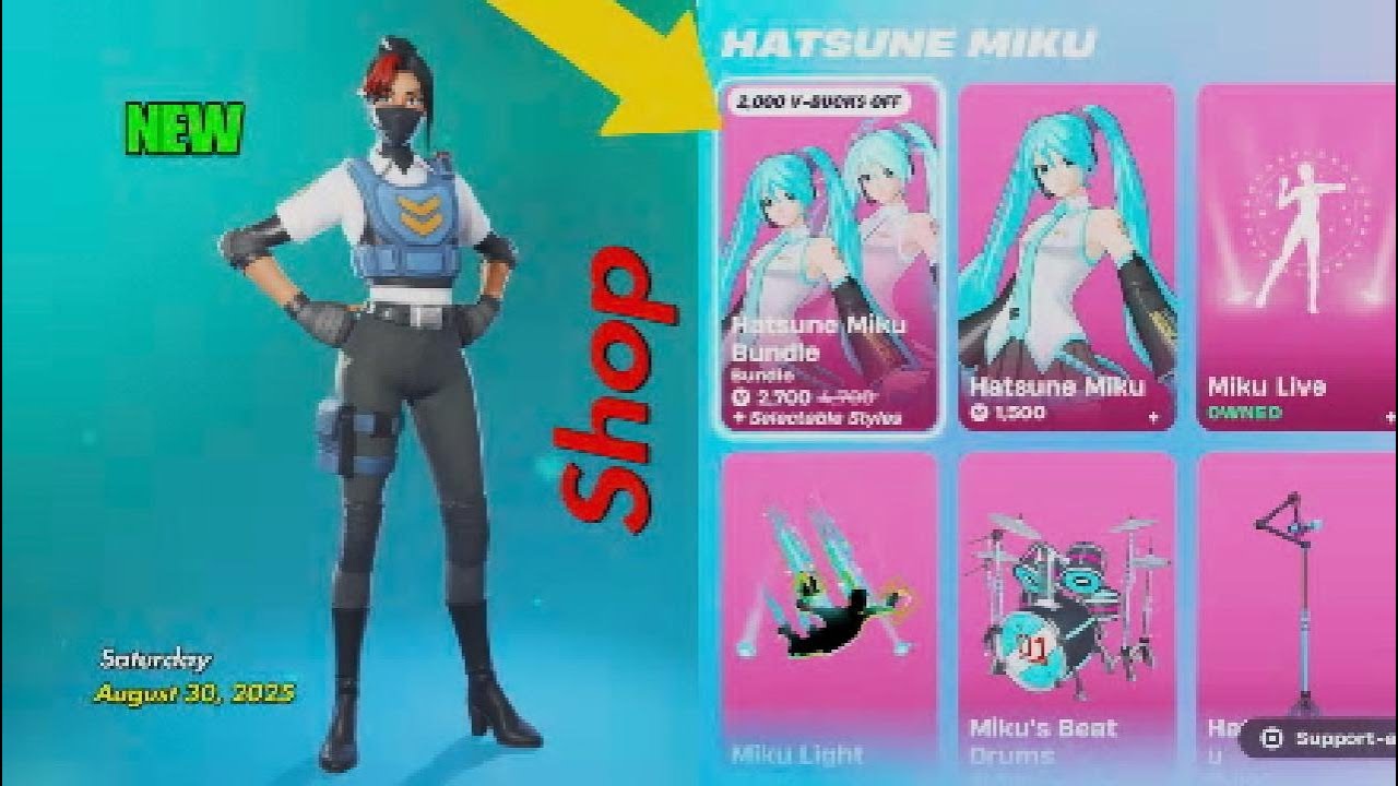 Fortnite Shop Update August 30, 2025 | NEW OXR Elite, Beach Jules ...