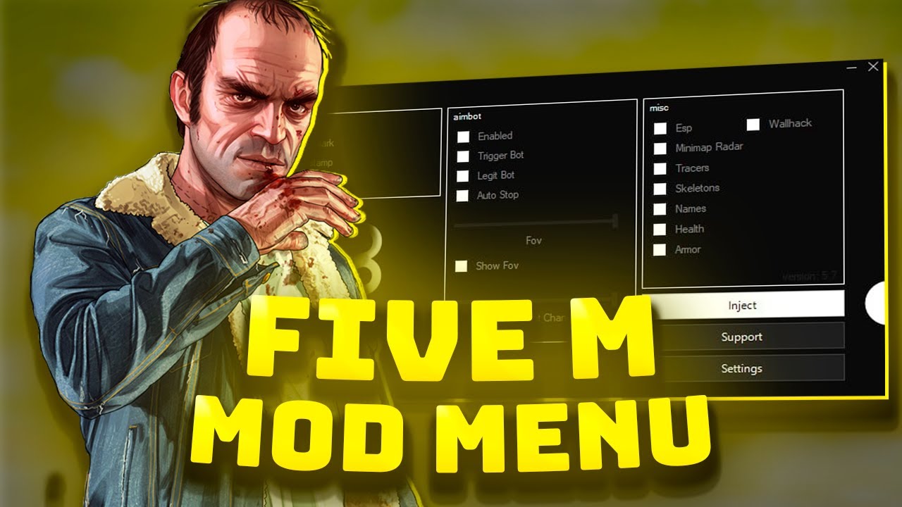 FREE FiveM External Cheat Menu | RP | PVP | GTAV MODS 2024 | Aimbot ...