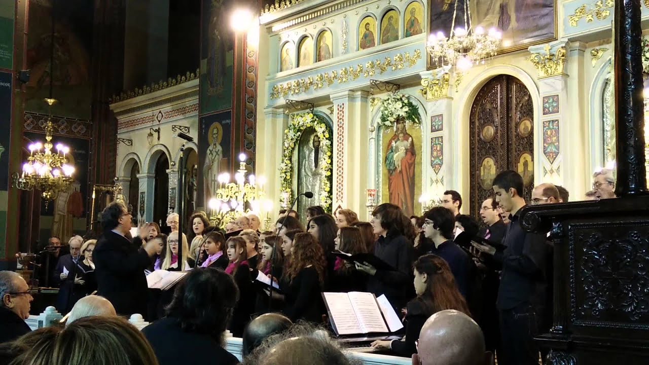 Φωνητικό σύνολο Μουσικού σχολείου Πειραιά και Χορωδία Ι.Ν.Αγ.Βασιλείου ...