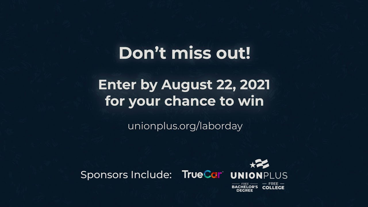 Unions Power America: Labor Day Contest for Union Members (12s Promo ...
