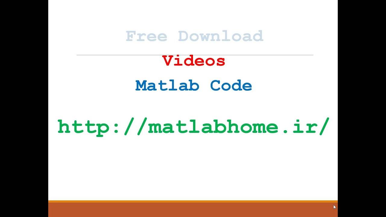 Portfolio Optimization using Classic and Intelligent Algorithms free matlab code videos download ...