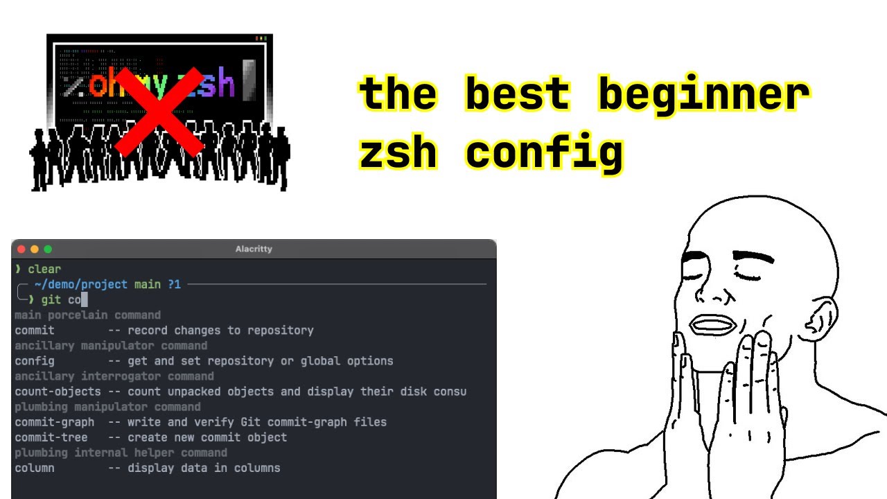 The best beginner zsh configuration - YouTube