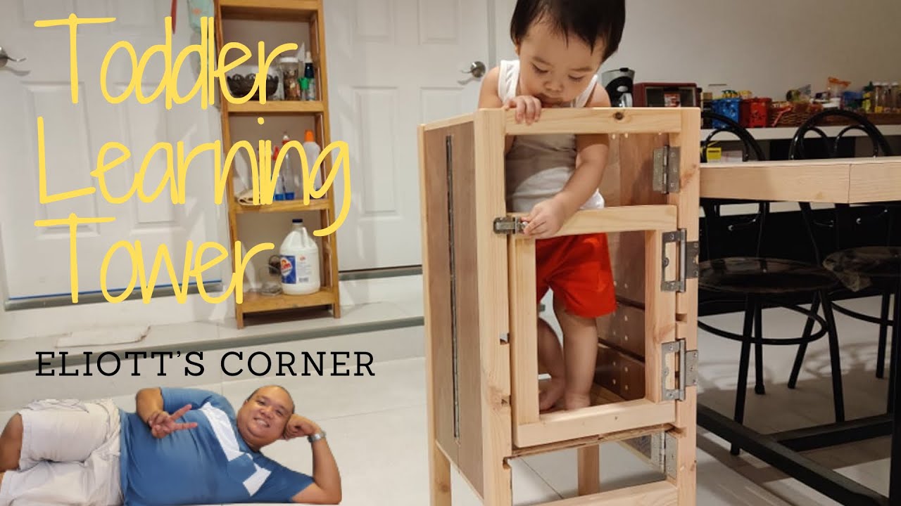 Toddler Learning Tower | Kid Kitchen Helper | DIY | Video #4 - YouTube