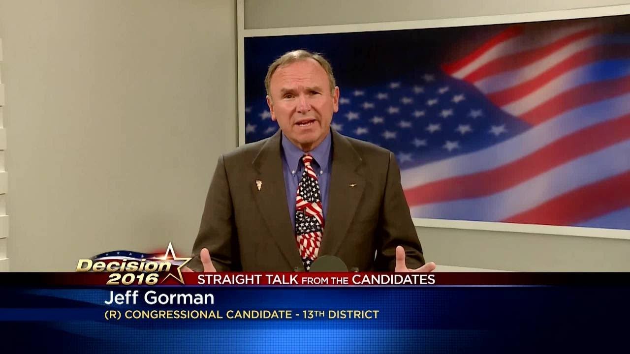 Jeff Gorman (R) - Congressional Candidate, 13th District - YouTube