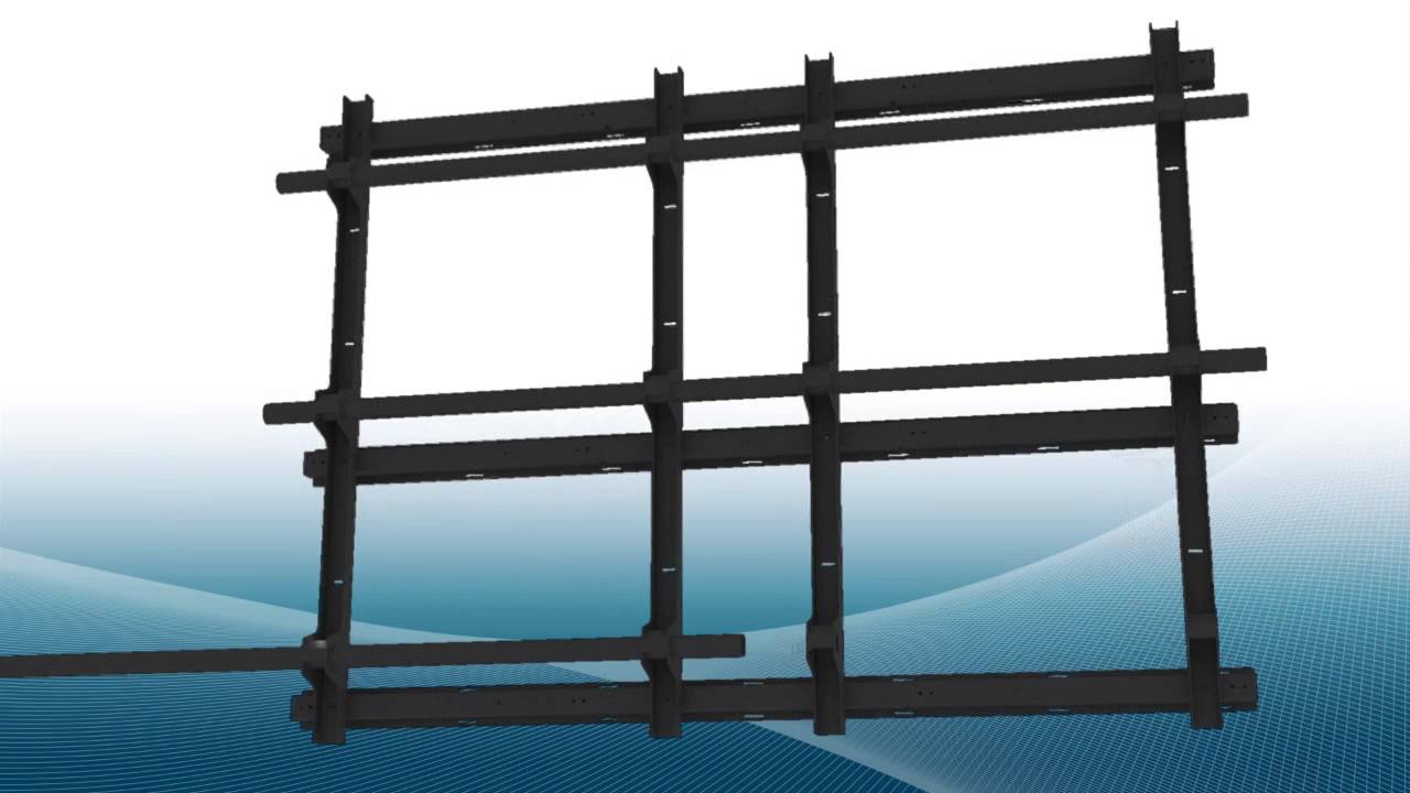 Christie® MicroTiles® mounting options - YouTube