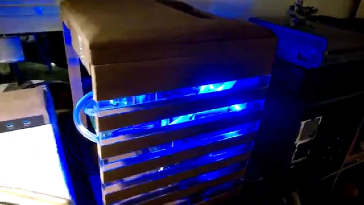 Custom Built PC Case - YouTube