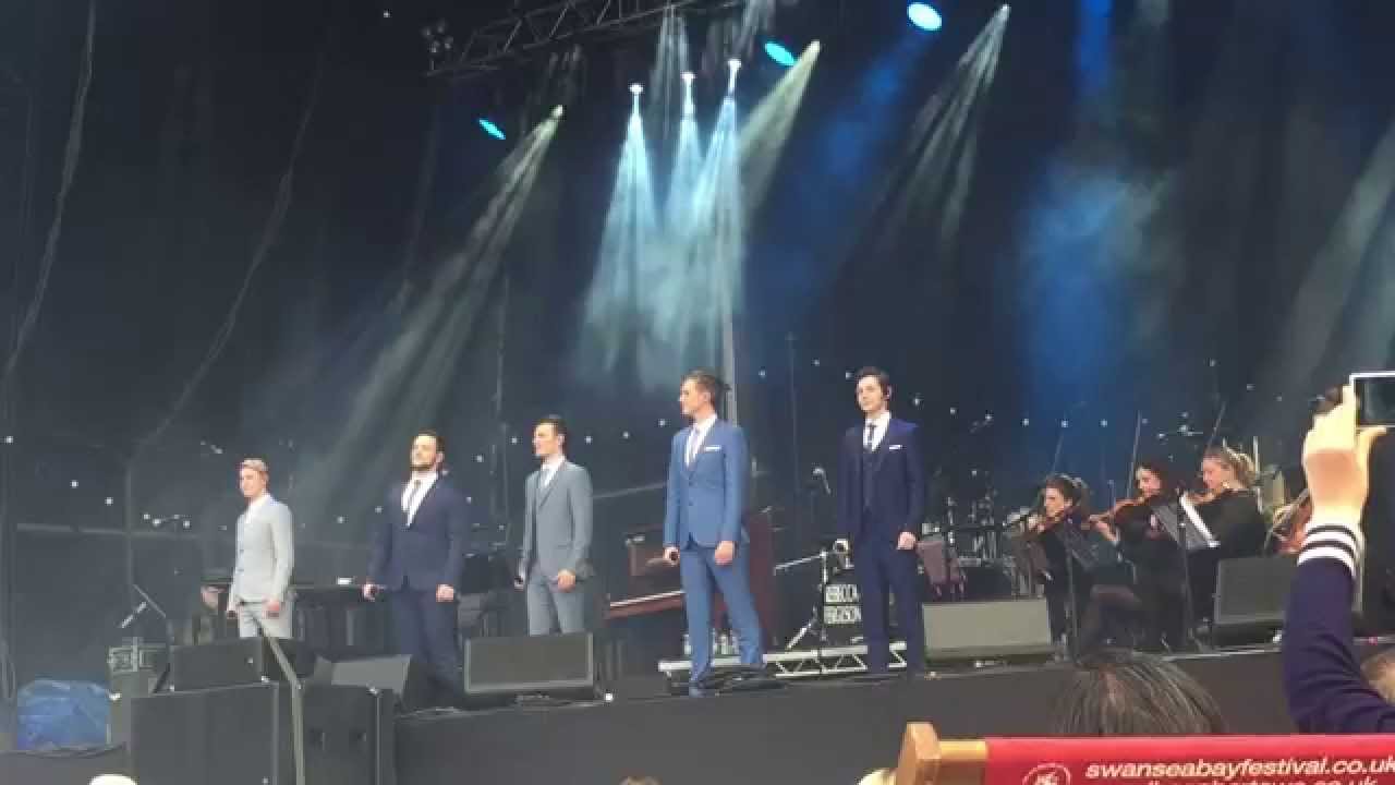 Collabro Somewhere (West Side Story) - Summer in Singleton, Swansea ...