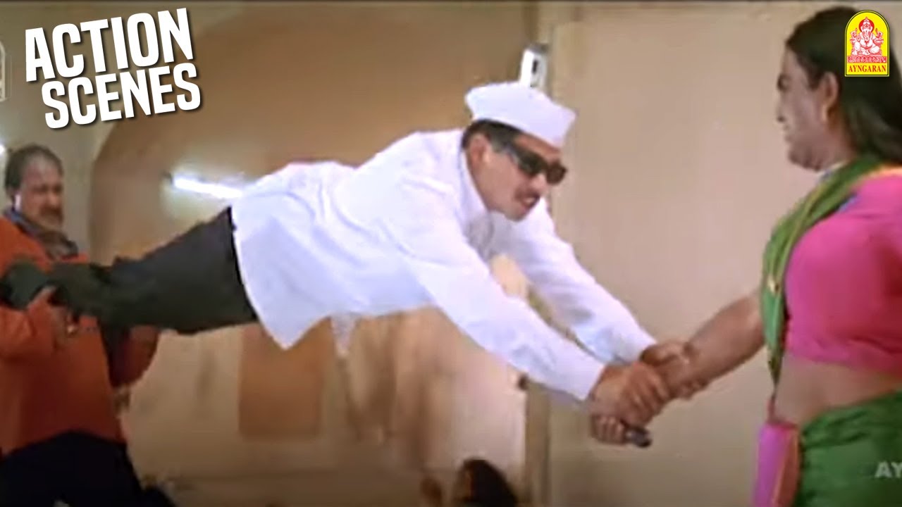 யாரு சாமி இந்த வித்தைக்காரன்!?😯 | Ottran Movie Fight Scenes | Arjun ...