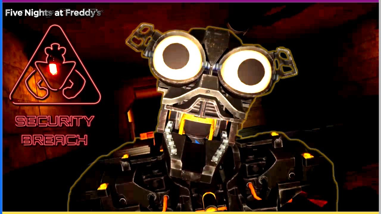 THE ENDOSKELETON IS ALIVE | Five Nights At Freddy's Security Breach ...
