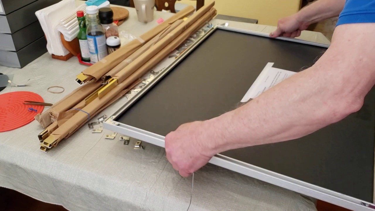 Inserting Photo Into Partially Assembled Frame YouTube Inserting Photo Into Partially Assembled Frame YouTube