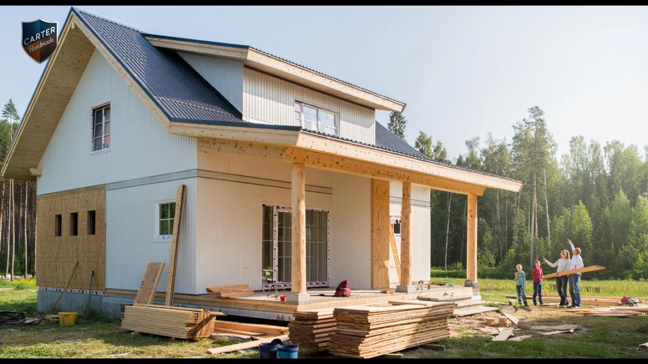 DIY Home Construction: A Family’s Journey to Build a Budget-Friendly ...