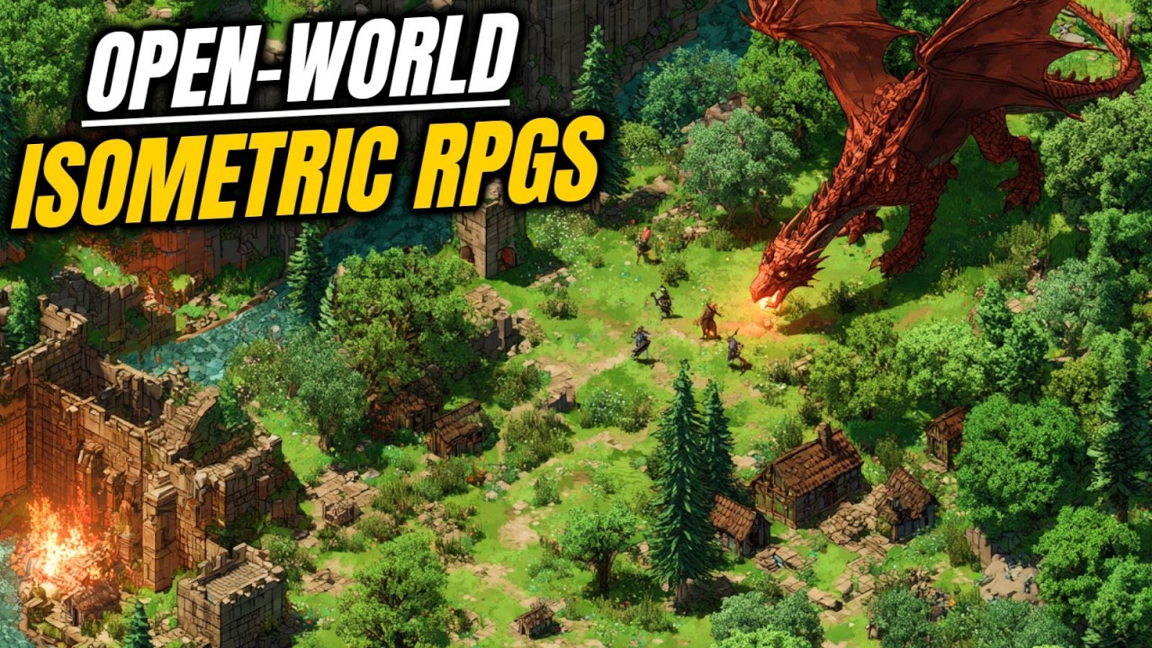 Top 15 Open-World Isometric RPGs Games // You Should Play In 2025 ...
