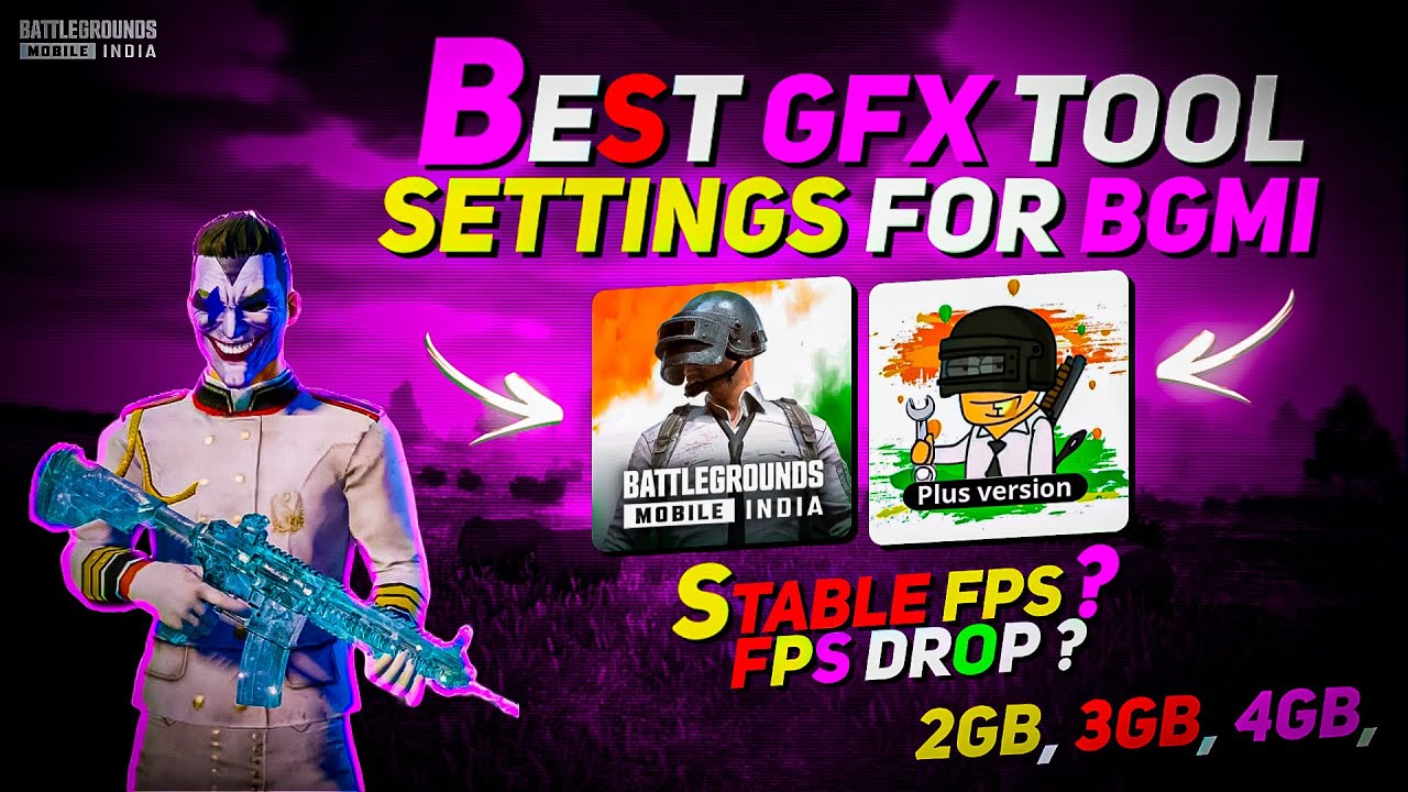 PGT+ Plus GFX TOOL BEST SETTINGS🔥|| BEST GFX TOOL FOR BGMI || BGMI BEST ...