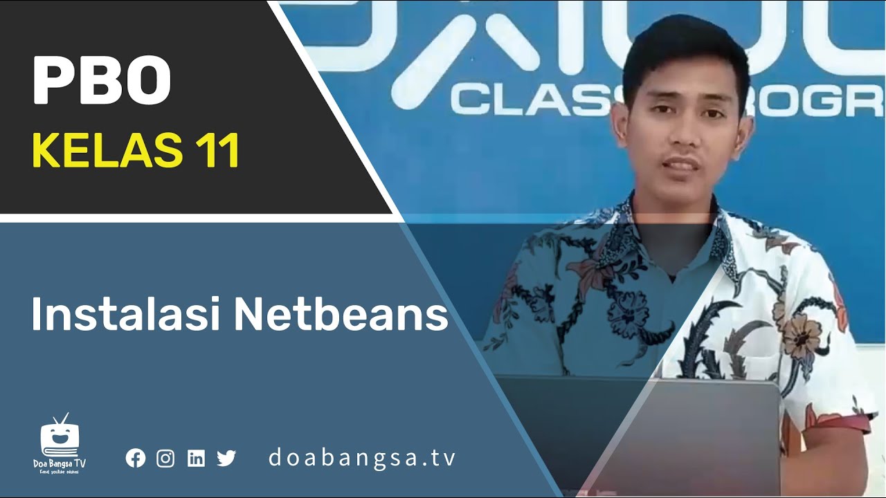 PBO Kelas 11 RPL - Instalasi Netbeans - SMK Doa Bangsa | Ramlan Subakti ...