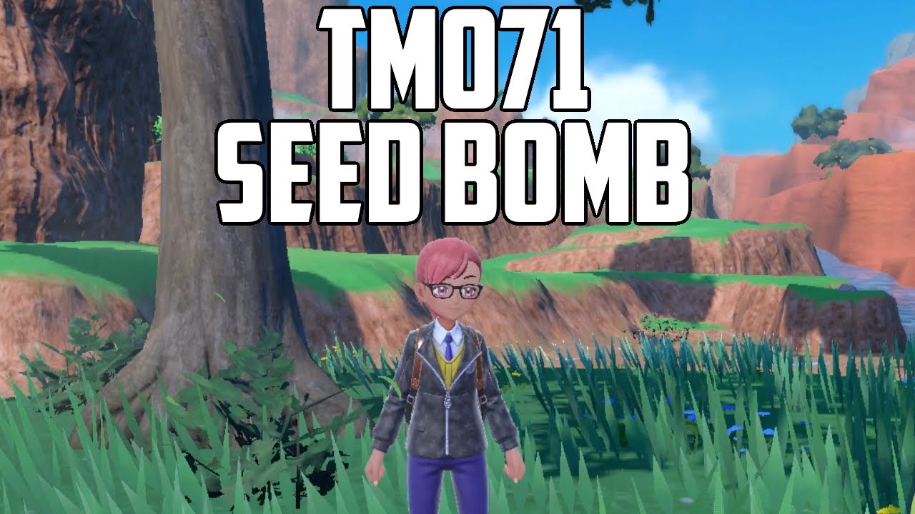 TM071 Seed Bomb | (All Methods + Recipe!) - Pokémon Scarlet & Violet ...