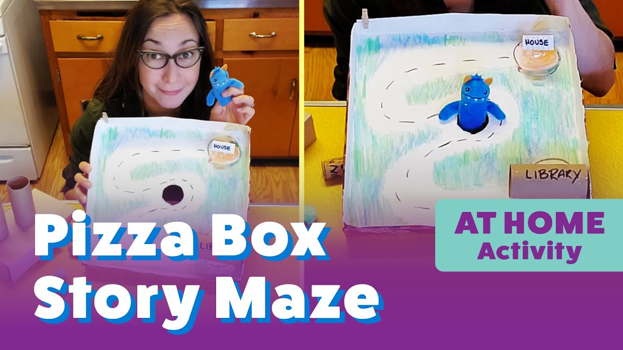 Pizza Box Story Maze - YouTube