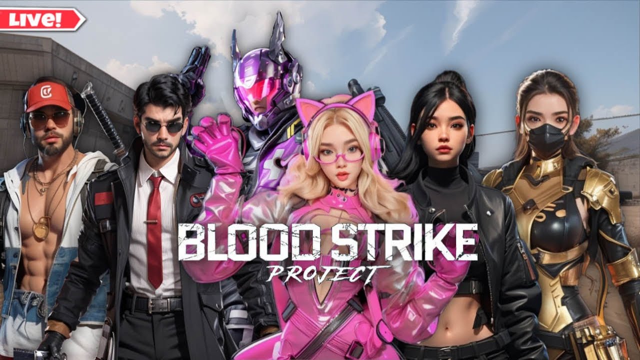 Blood Strike ගුටි දෙමු, ගුටි කමු| BR & SF Rank Grind | LIVE | 2025 ...