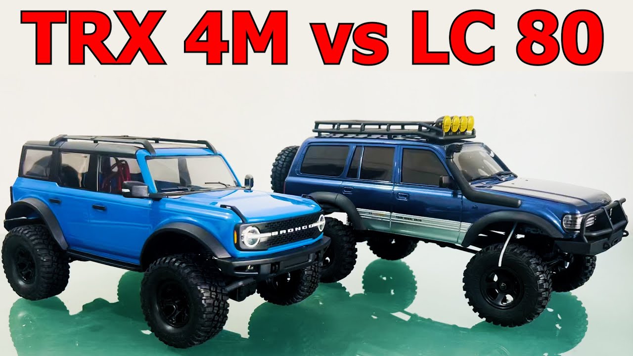 Traxxas TRX4M vs FMS LC80 Rc Crawler Comparison Hobby Central India ...