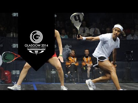Squash - Day 5 Highlights Part 5 | Glasgow 2014 - YouTube