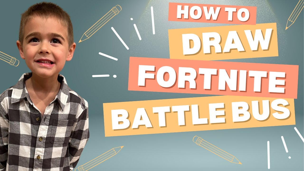 How to Draw: Fortnite Battle Bus!!! - YouTube