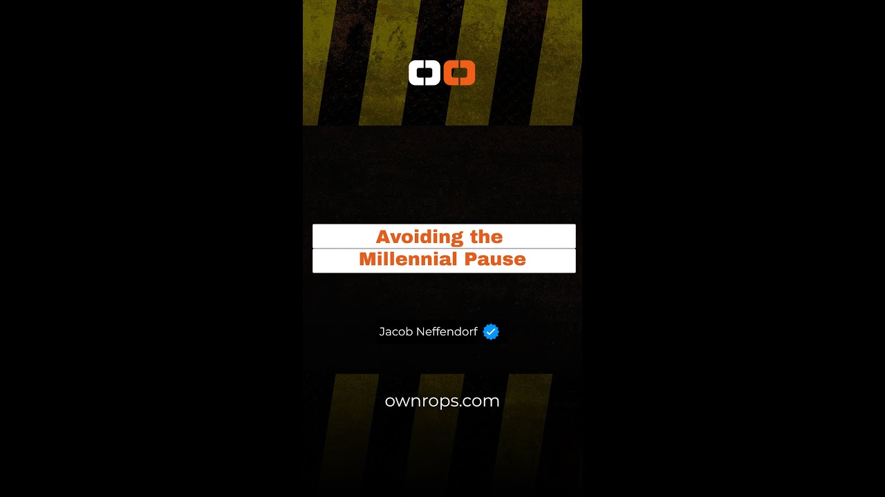 Avoiding the Millennial Pause #shorts - YouTube