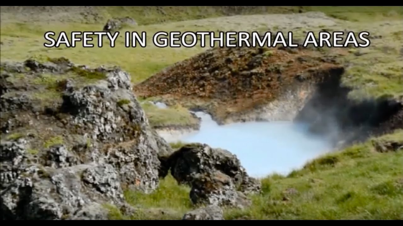 Safety in geothermal areas in Iceland - YouTube