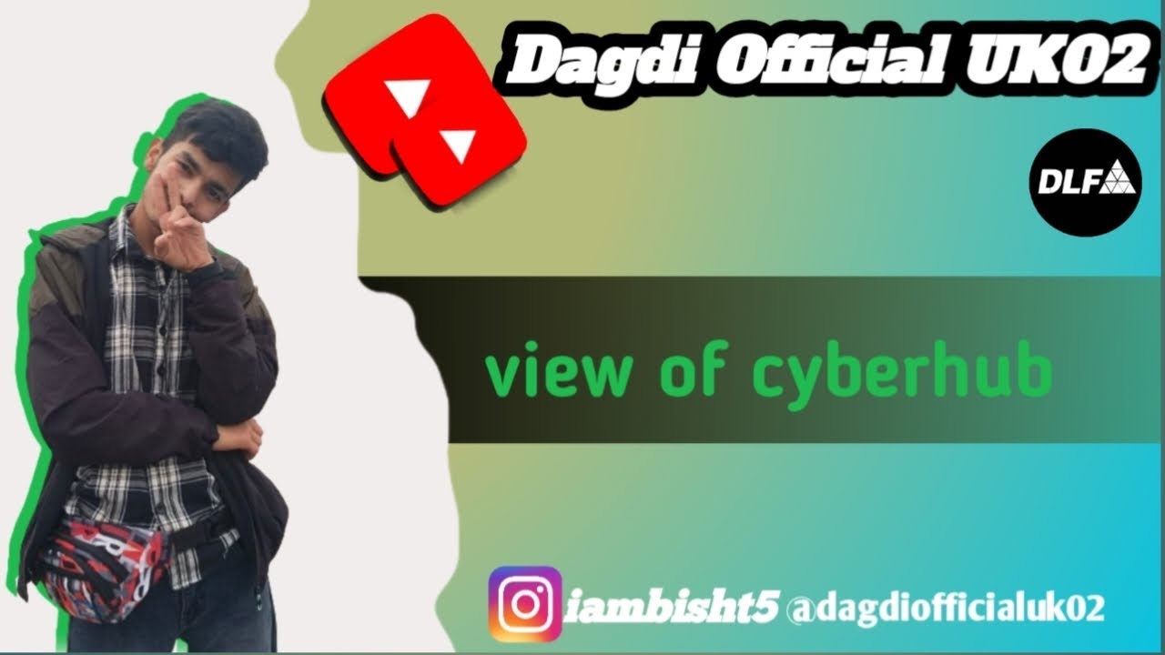 view of cyberhub !! Cafeteria and company !! DLF phase 3 !! restorent area !! dagdi Official ...