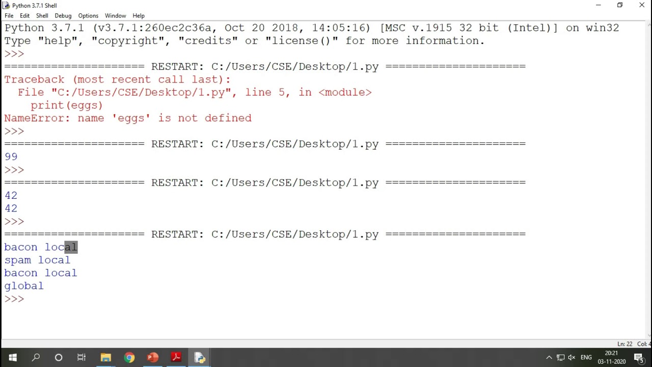 Python 18CS55 Module 1 Lecture 5 - YouTube