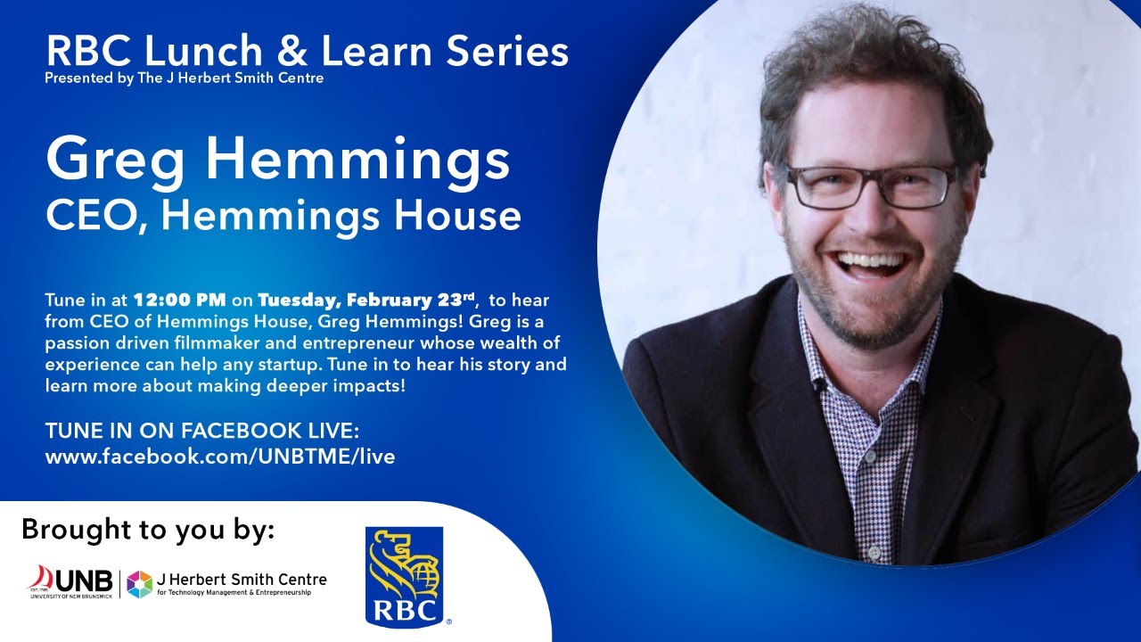 Greg Hemmings | RBC Lunch and Learn - YouTube