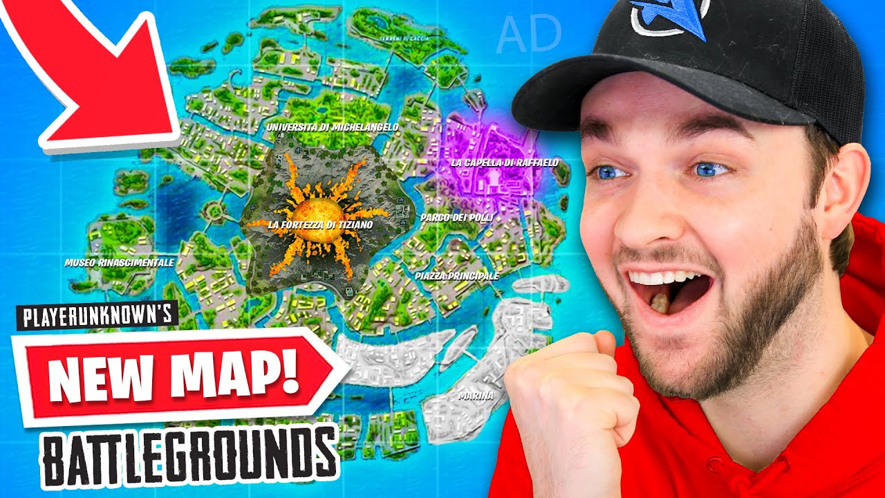 Playing the *NEW* Battle Royale MAP! (Ali-A Plays PUBG) - YouTube