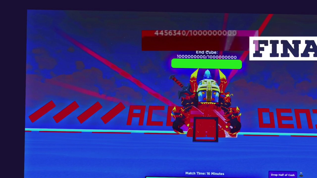 FINALLY KILLING END CUBE (Roblox Cube Defense) - YouTube