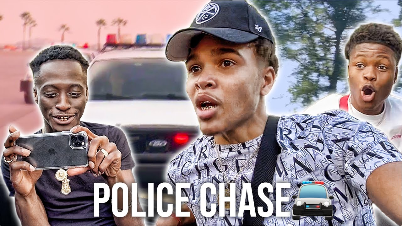 POLICE CHASE LIVE ON CAMERA!🚔 (RAW & UNCUT) - YouTube