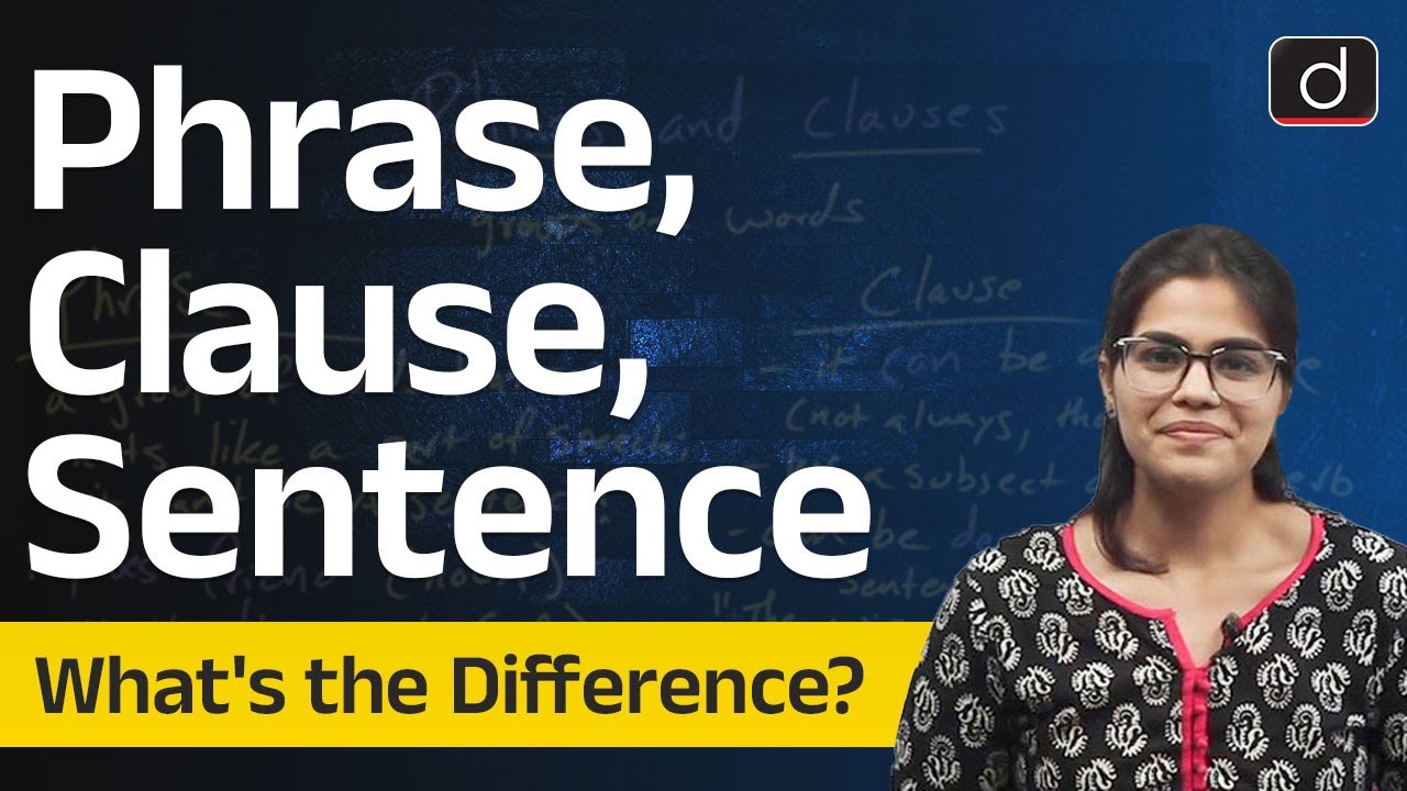 Phrase vs Clause vs Sentence | English Language | BOARD + CUET - YouTube