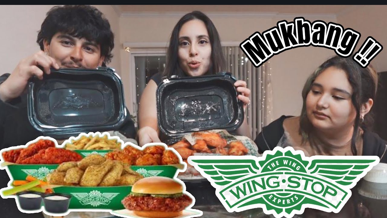 WINGSTOP MUKBANG !! *REACTING TO CONSPIRACY THEORIES* - YouTube