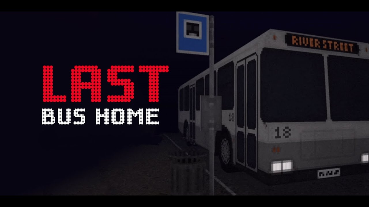 играя horror играта Last bus home - YouTube