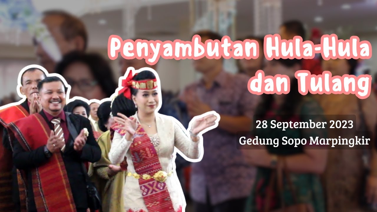 Prosesi Penyambutan Hula-Hula dan Tulang - Pernikahan Adat Batak Kevin ...